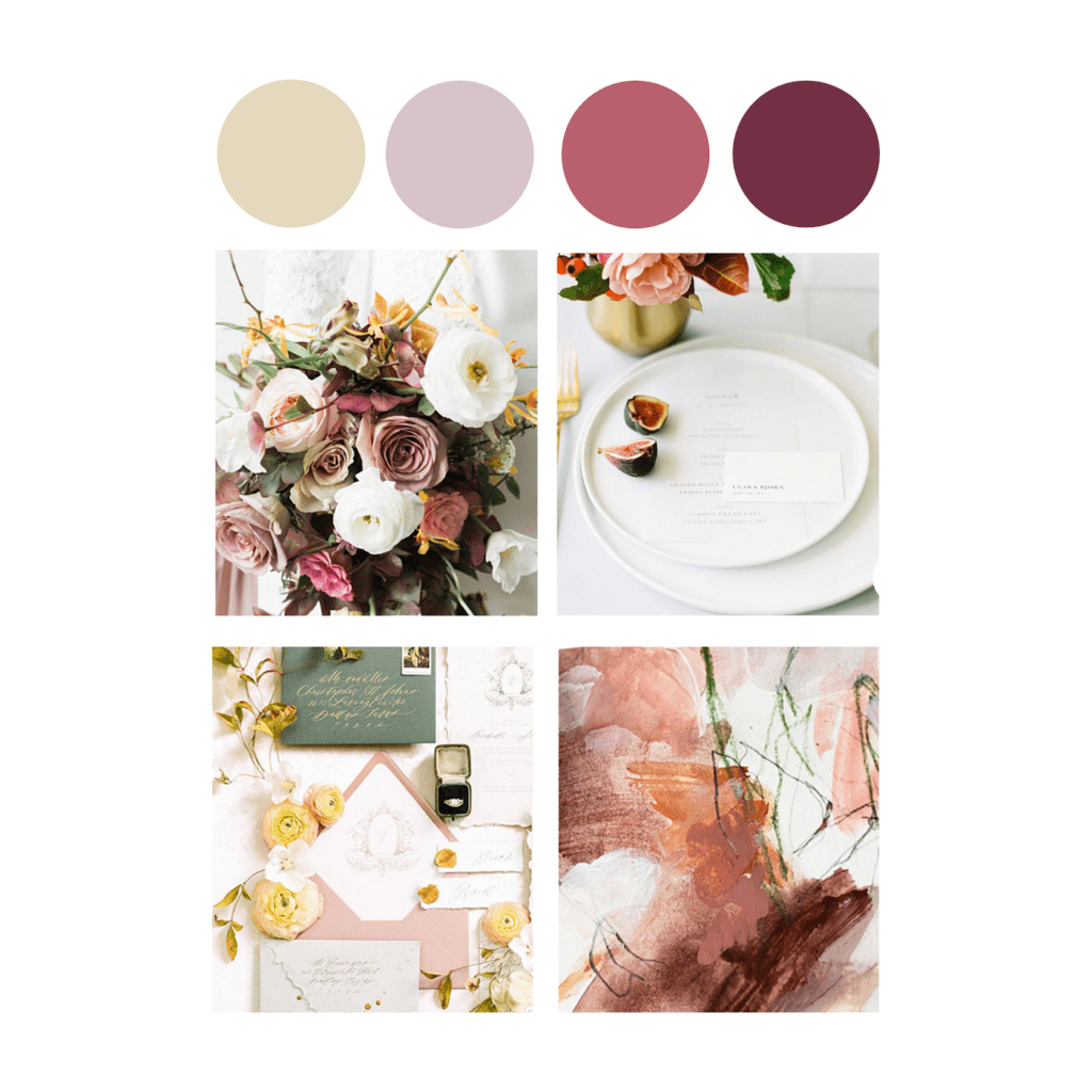 Warm Minimalist Color Inspiration • Alexa Kay Events