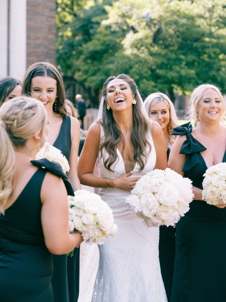 Black and White Wedding at The Adolphus Hotel • Alexa Kay Events