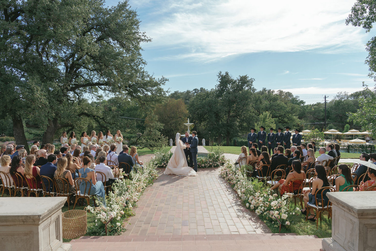 Tuscan Style Wedding at Commodore Perry Estate • Alexa Kay Events
