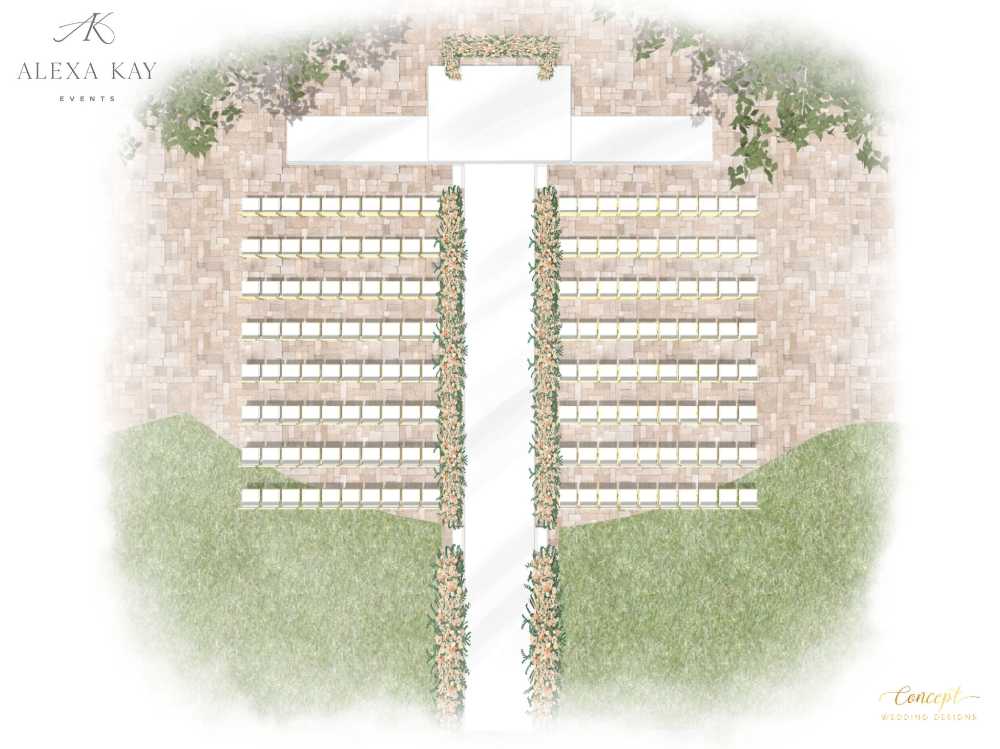 Wedding Renderings: Brooke and Eric's Wedding at The Olana • Alexa Kay ...